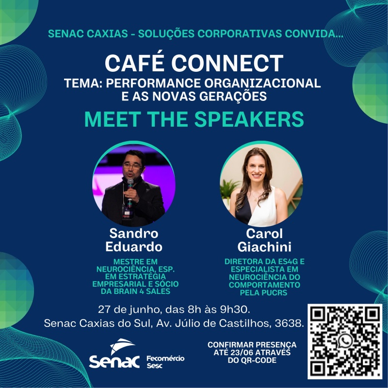 Cafe Connect SENAC: Performance Organizacional e as Novas Gerações ...